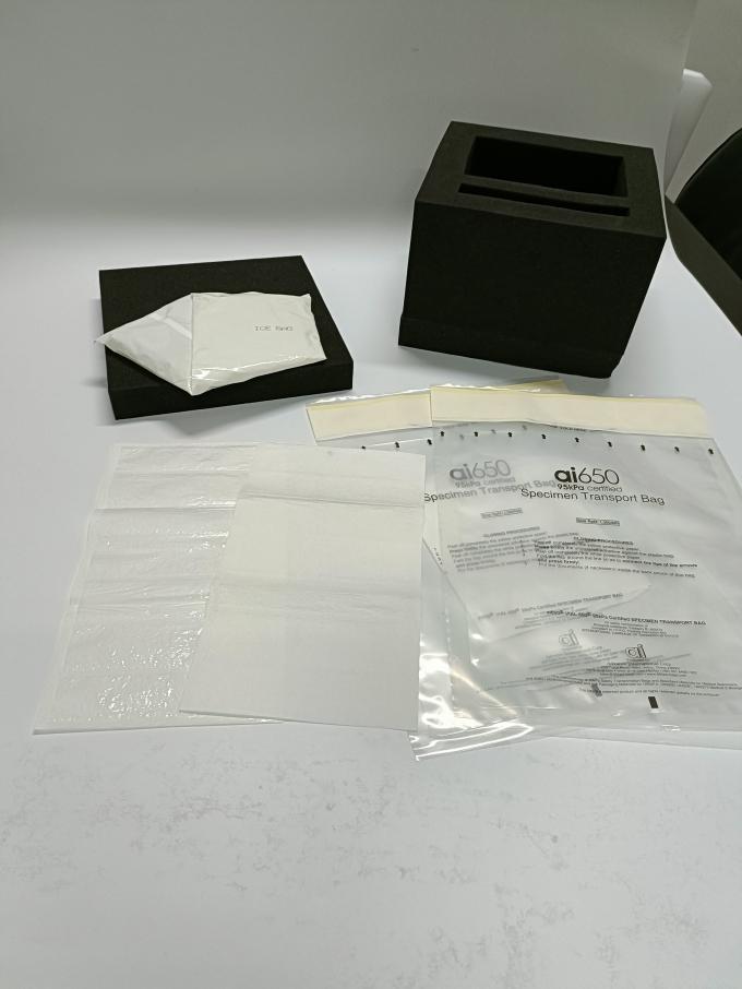 Waterproof Disposable 95kpa Specimen Bag For Laboratory Hospital Transport