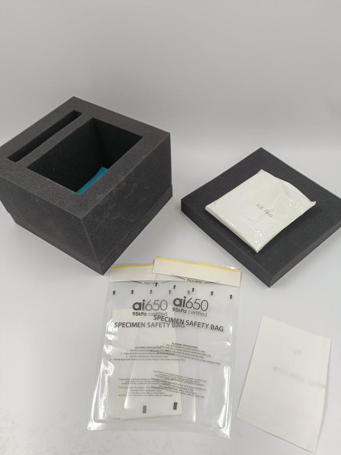 95kpa Transparent Specimen Bag Waterproof Packaging Plastic