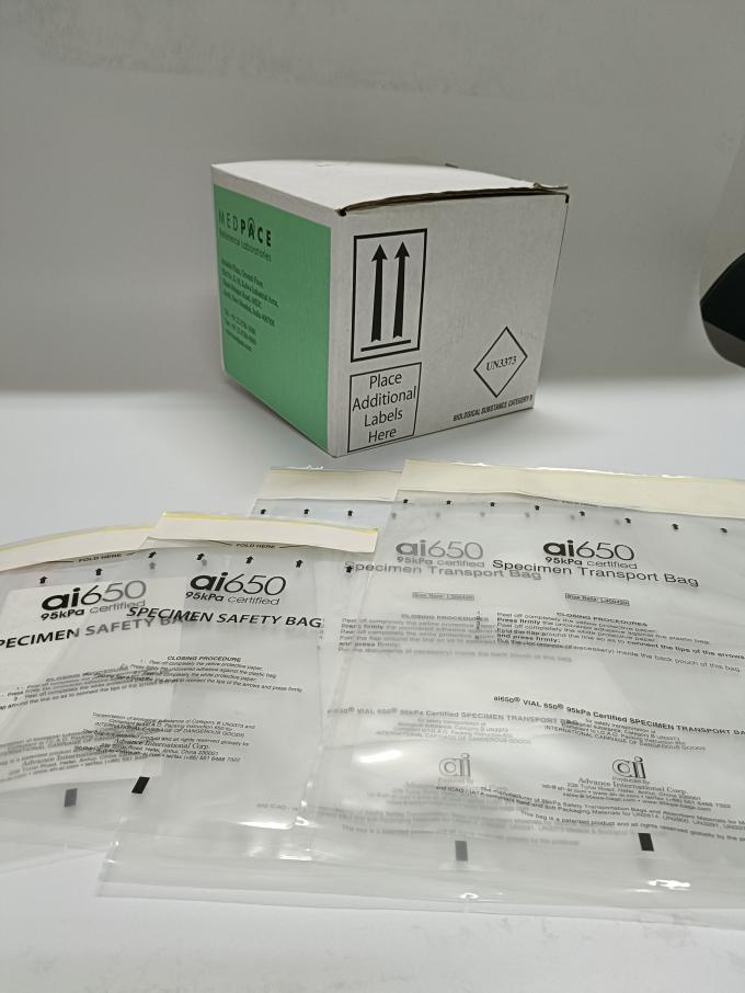 Medical Zip Lock Biohazard Specimen Bag Custom Service