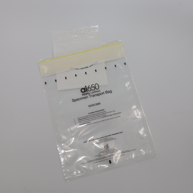 Wholesale Biohazard Specimen Bag Disposable Clear Transparent Specimen ...