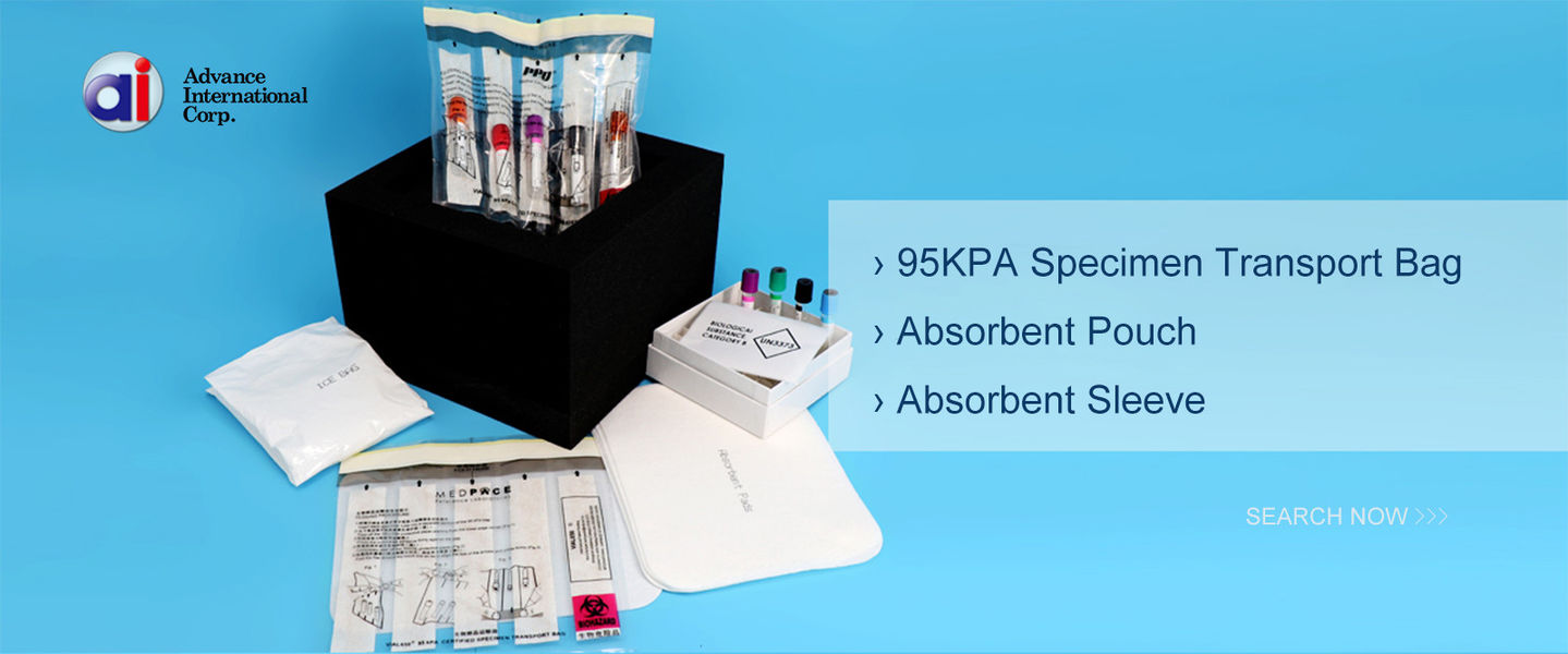 Quality 95kPa Bags & 95kPa Specimen Transport Bag factory from China