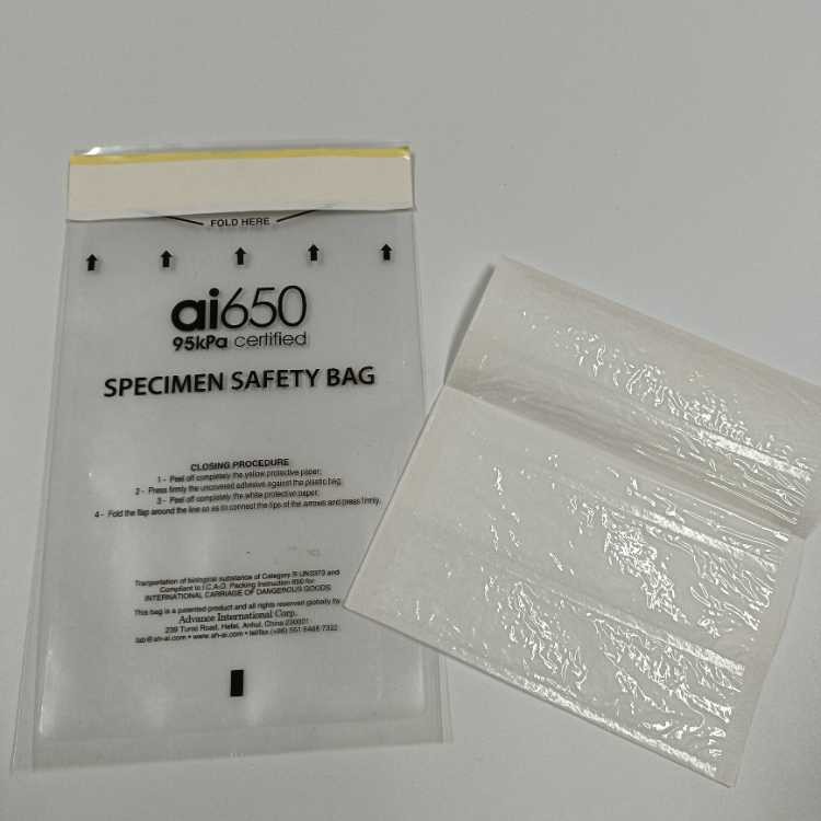 Customized 7 Slot Biological Specimen Bag For Transport