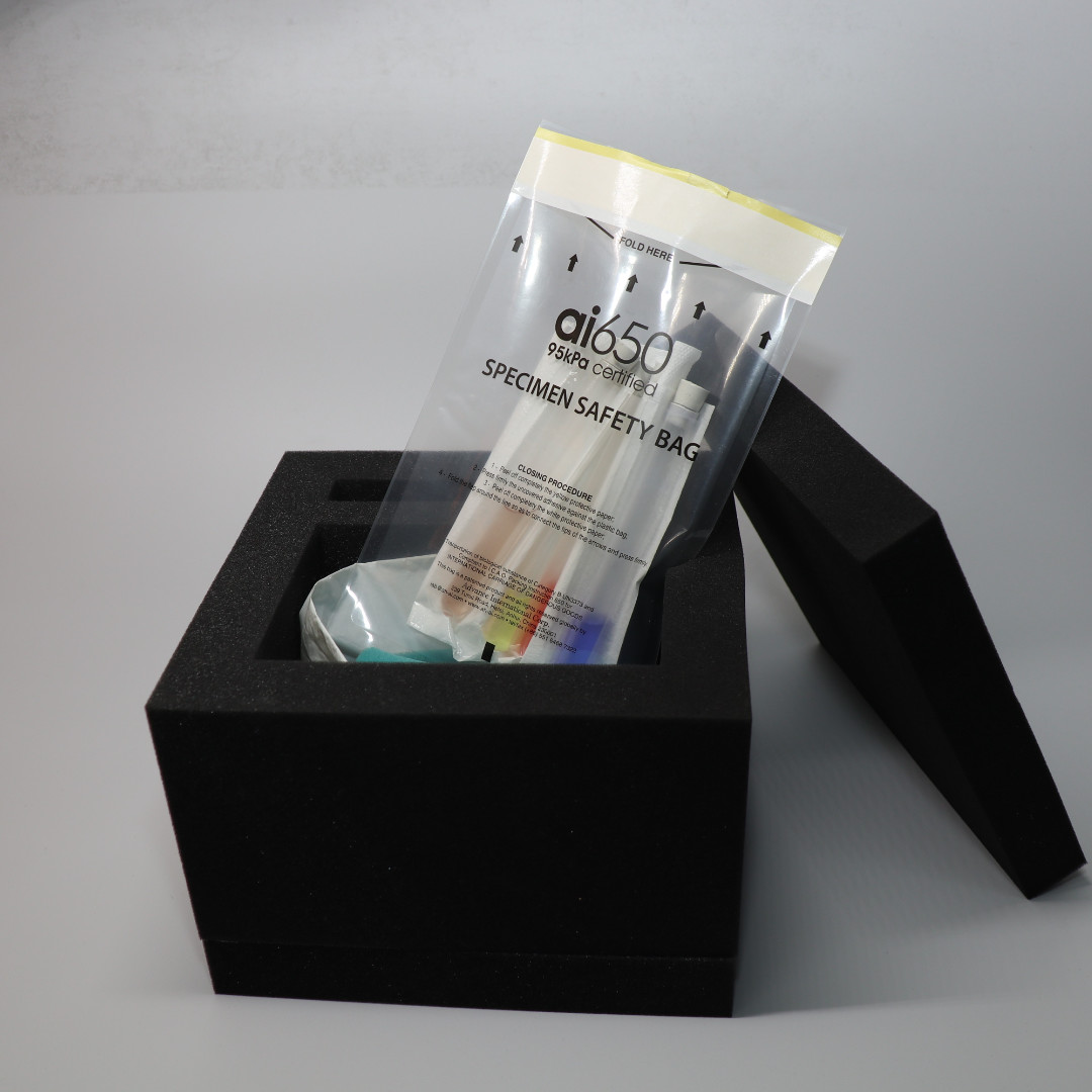 Autoclavable Medical Biohazard Specimen Bags LDPE Material