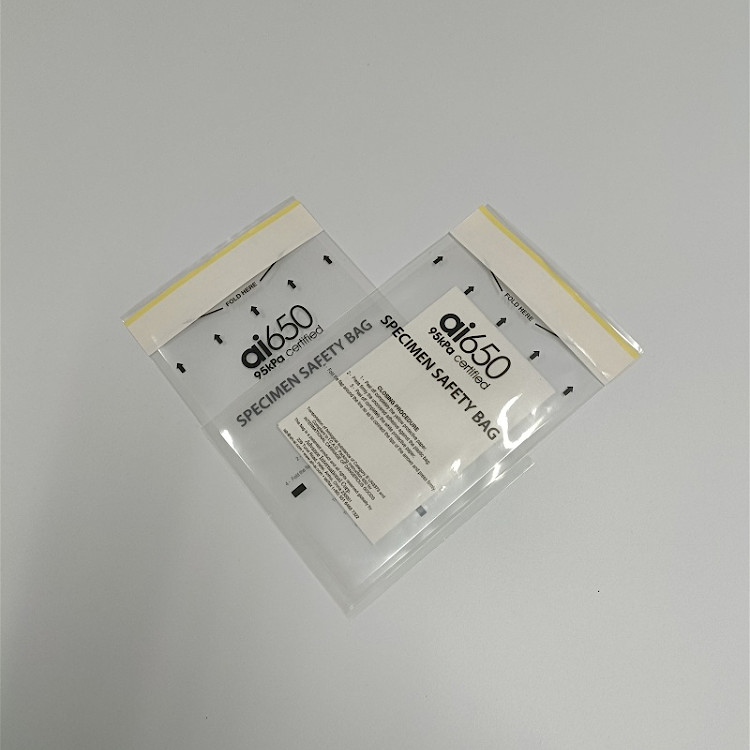 Ai 650 Self Adhesive Biohazard Specimen Bags Accept Customization