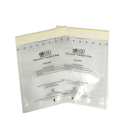 Polyethylene 95kPa Specimen Carrying Bag For Specimen Transport