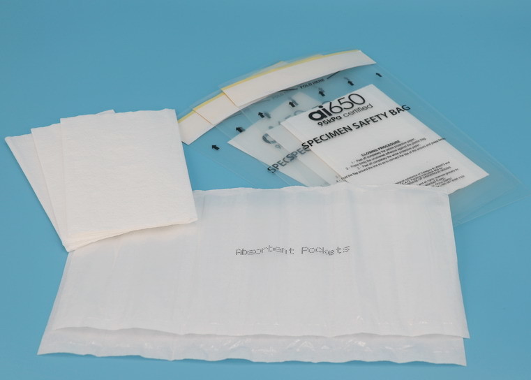 3x4 Inch 50ml Liquid Absorbent Pouches With Excellent Absorbent Capacity